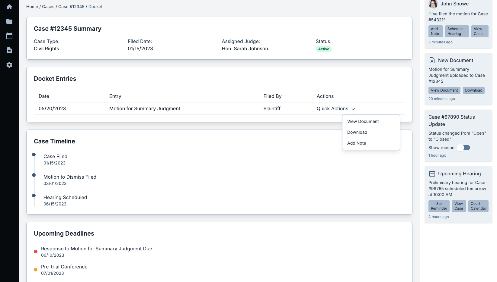Lexodus Dashboard